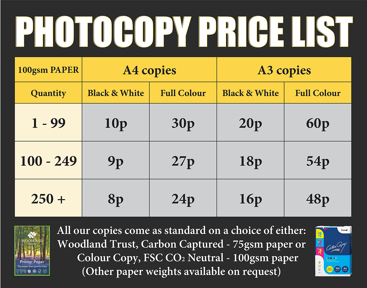 Photocopying | SerenArts Gallery